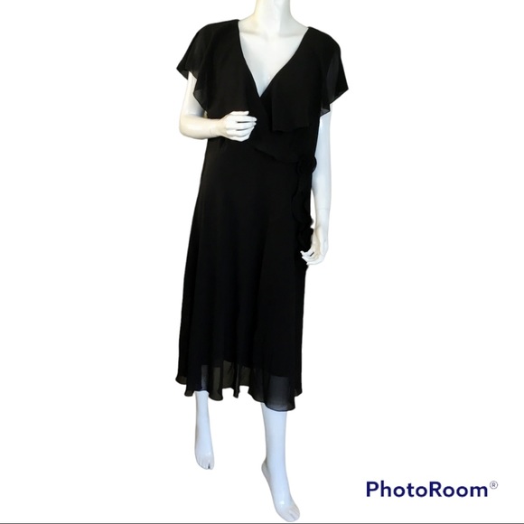 Roaman's | Dresses | Roamans Black Cocktail Dress | Poshmark